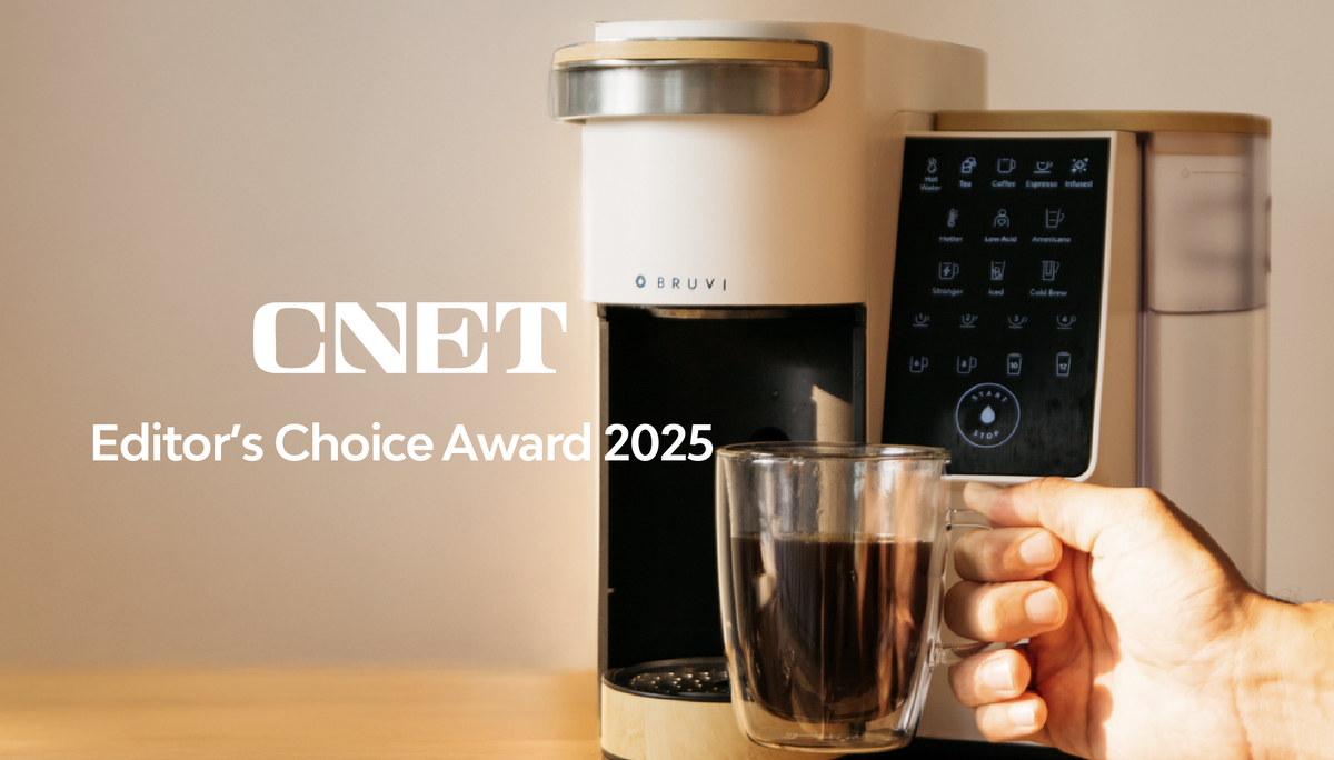 CNET Names Bruvi as Best Single-Serve Pod Coffee Maker, Editor’s Choice ...